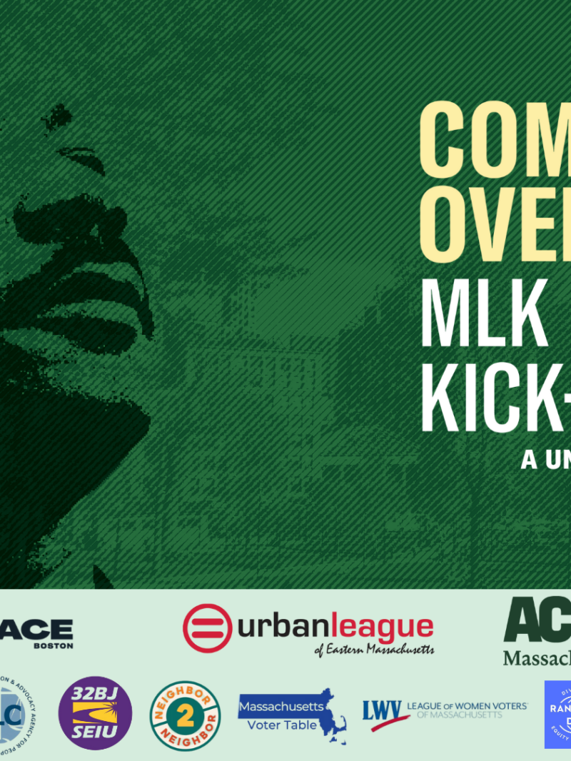 Community Over Chaos: MLK Weekend Kick-Off 2026 - ACLU of Massachusetts